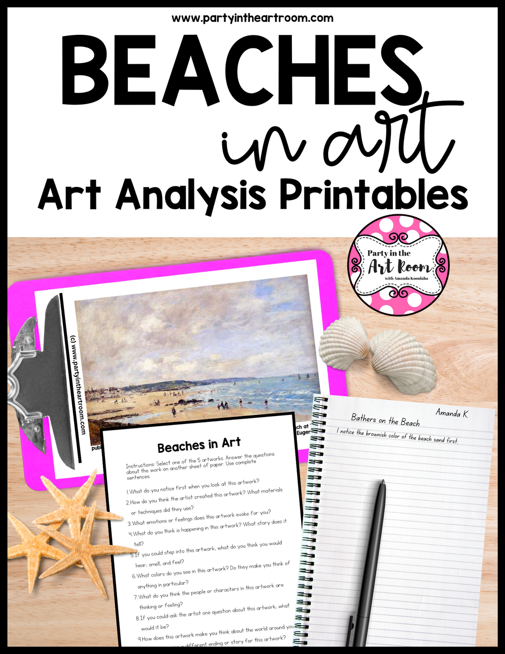 25 Most AMAZING Math & ELA Art Lesson Starters — Party in the Art Room