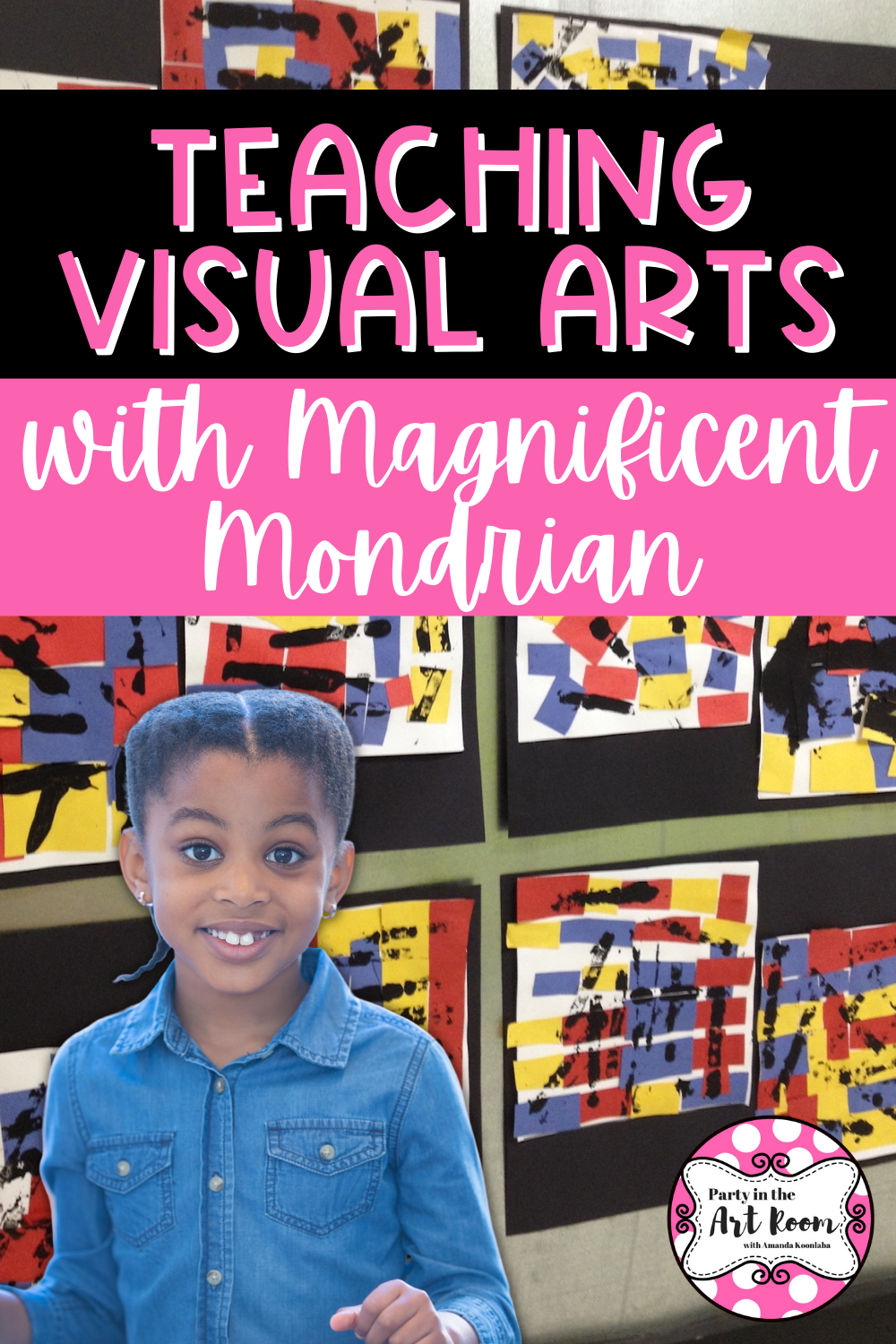 How to Teach 3rd Grade Visual Arts with Magnificent Mondrian — Party in ...