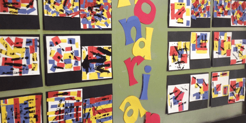 How to Teach 3rd Grade Visual Arts with Magnificent Mondrian — Party in ...