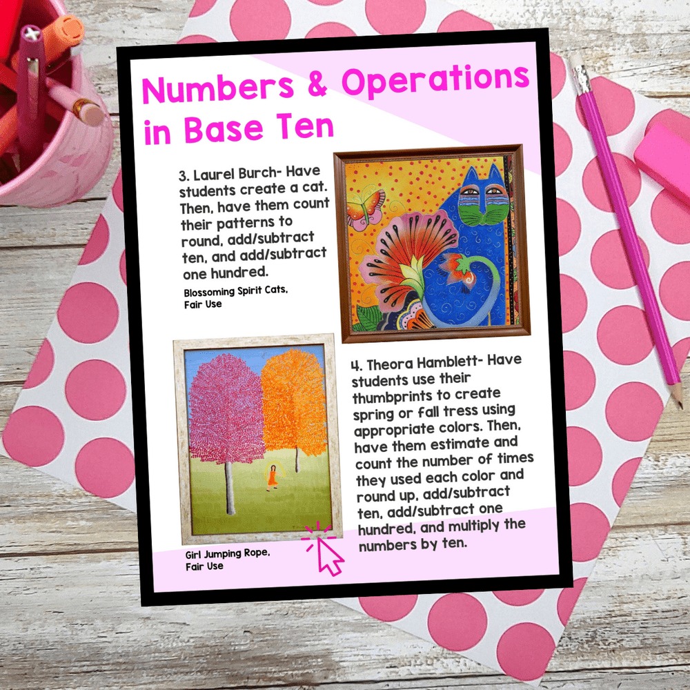 25 Most AMAZING Math & ELA Art Lesson Starters — Party in the Art Room