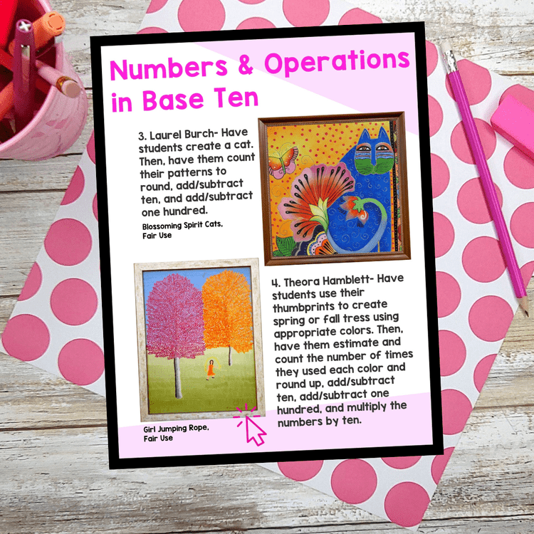 25 Most AMAZING Math & ELA Art Lesson Starters — Party in the Art Room