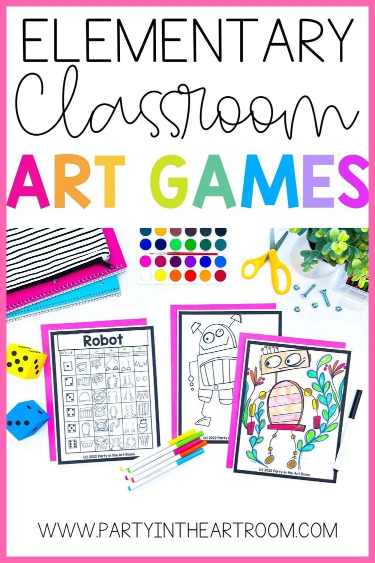 3 Dynamic Art Games for the Classroom That Elementary Students Will ...