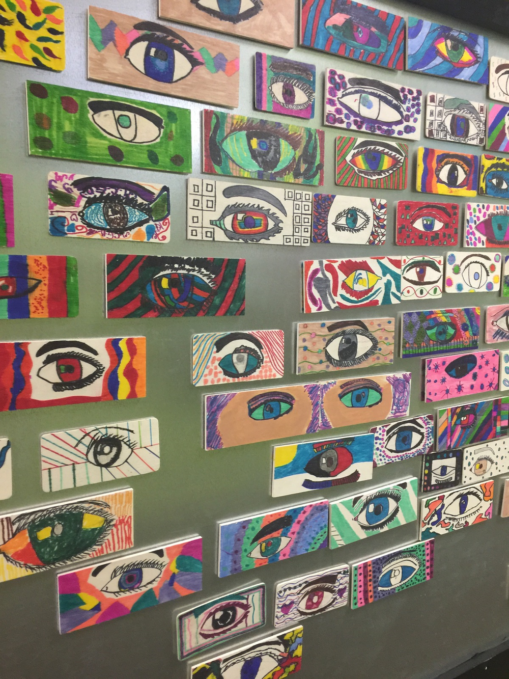 A Simple Wood Panel Art Lesson for Elementary Students — Party in the ...