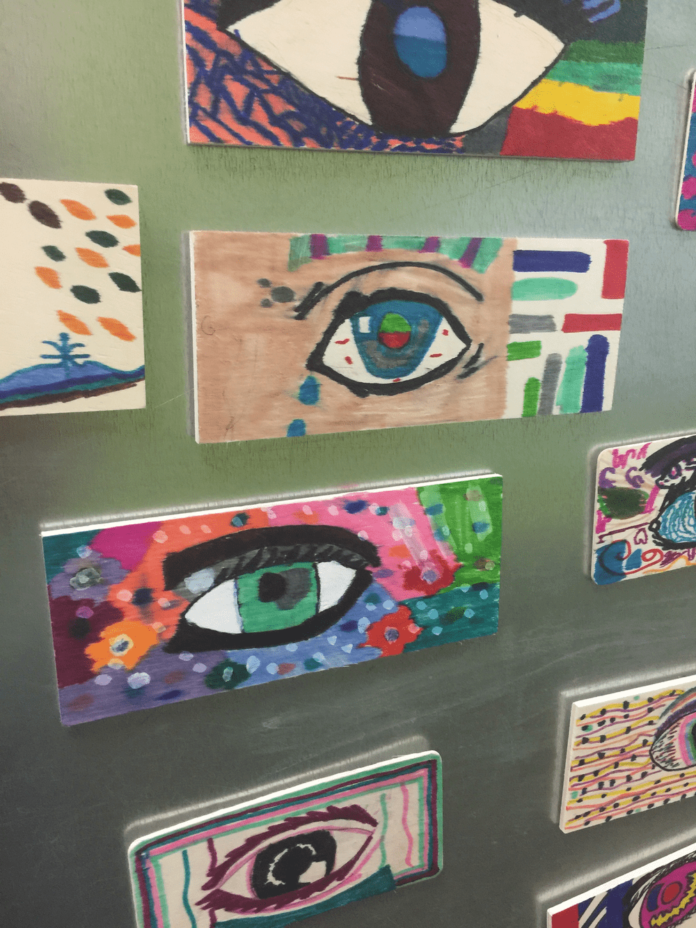 A Simple Wood Panel Art Lesson for Elementary Students — Party in the ...