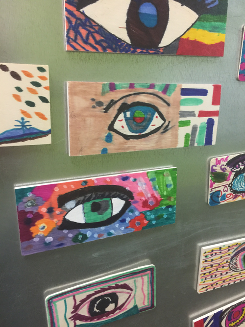 A Simple Wood Panel Art Lesson for Elementary Students — Party in the ...