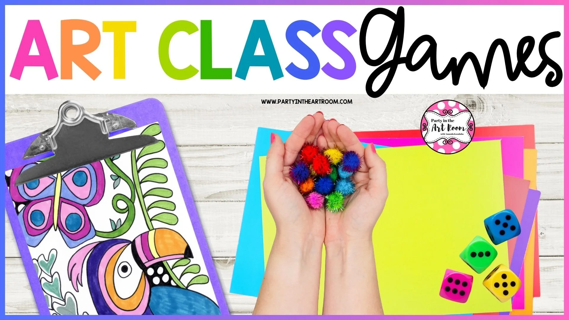 4 Fun and Easy Art Class Games to Boost Student Engagement | Art Games for the Classroom — Party ...