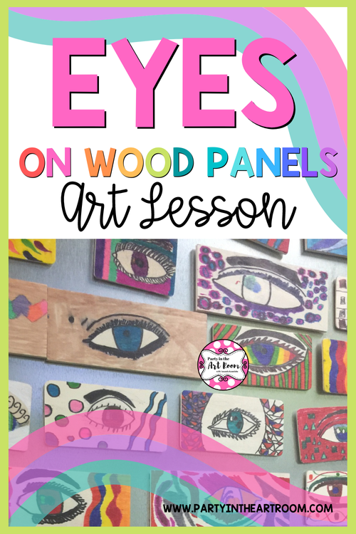 A Simple Wood Panel Art Lesson for Elementary Students — Party in the ...