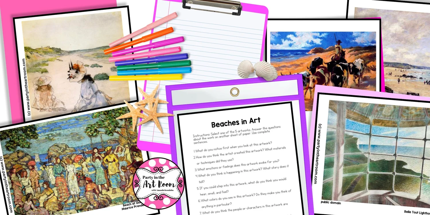 25 Most AMAZING Math & ELA Art Lesson Starters — Party in the Art Room