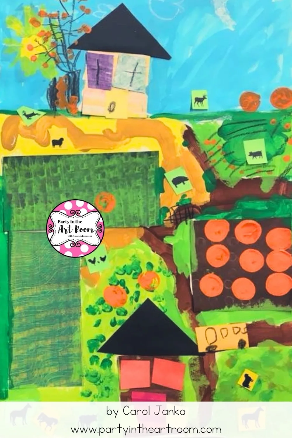 How to Teach Depth to Kindergarten: Easy Art Lesson — Party in the Art Room