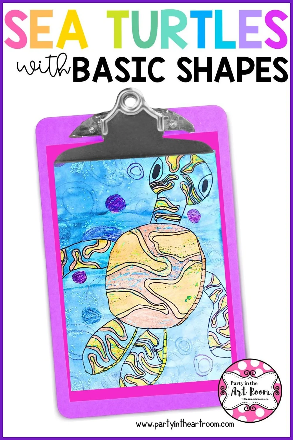How to Create a Simple Sea Turtle Drawing | Easy Sea Turtle Drawing and ...