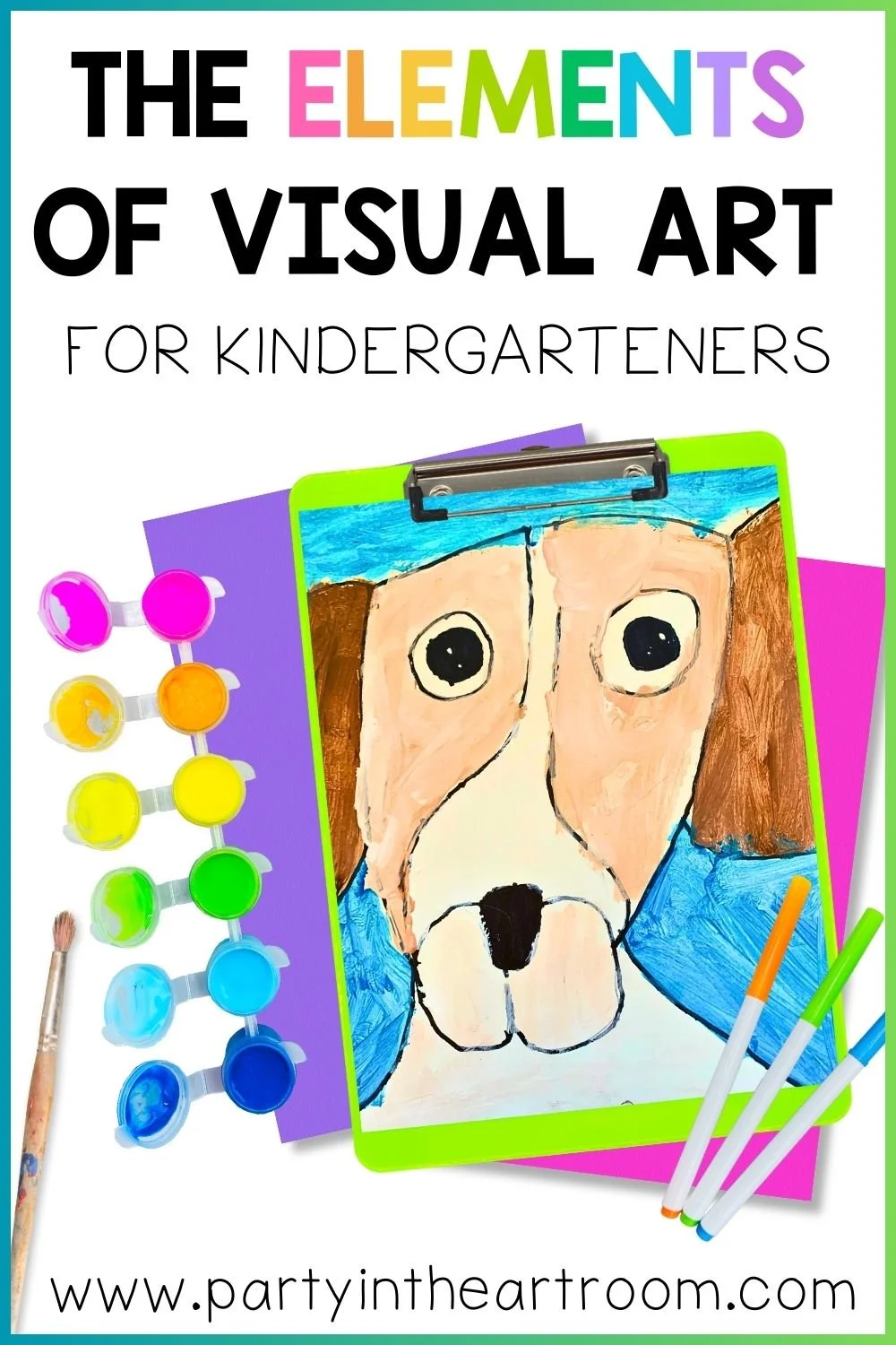 3 Easy Elements Of Art Projects For Kindergarteners — Party in the Art Room
