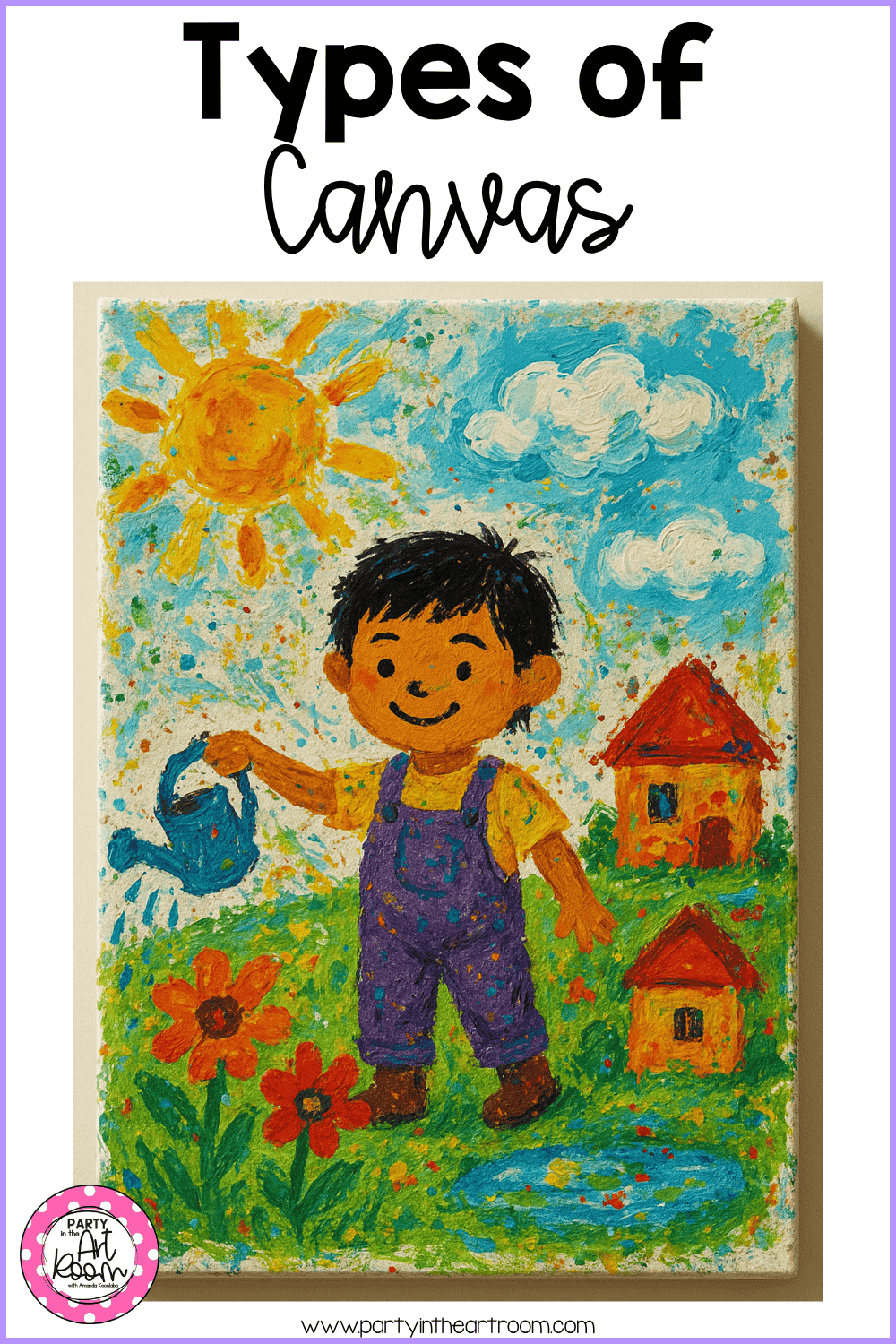 Canvas for Beginners: What to Know About Stretched, Paper, and Panels ...