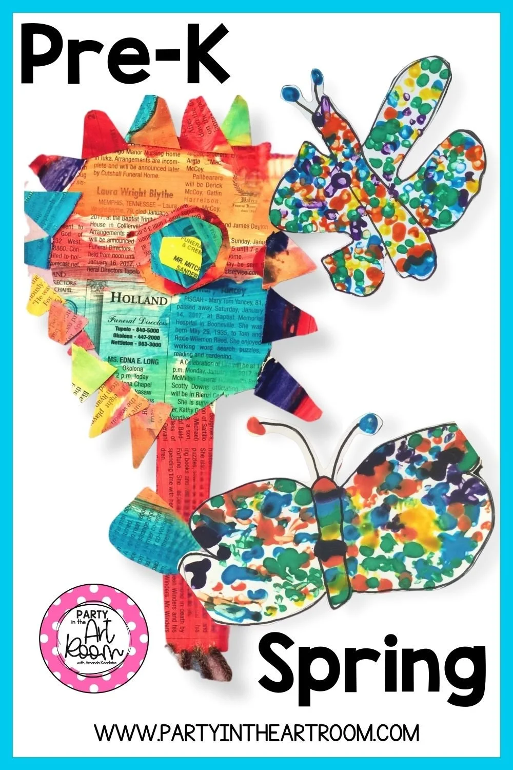 2 Interesting Preschool Art Activities to Make in Spring — Party in the ...