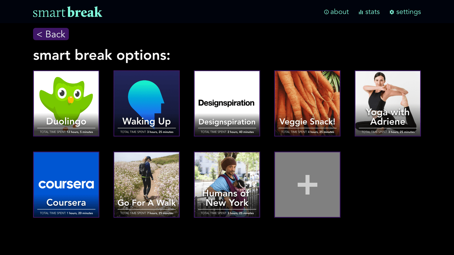 SmartBreak — Parker Jones Design