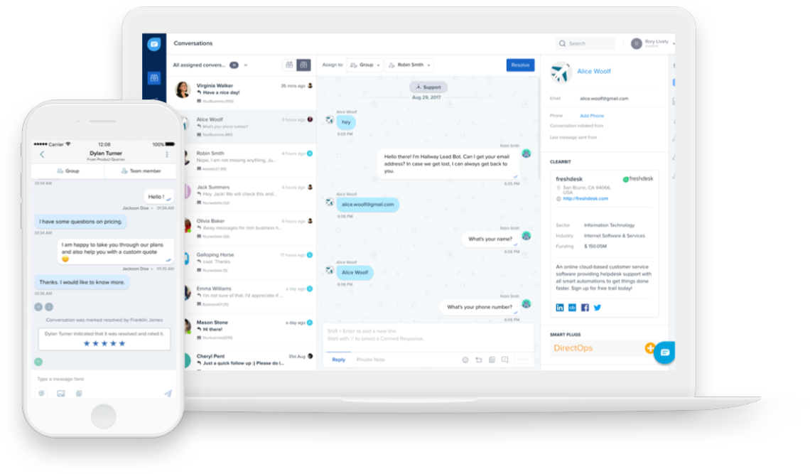 Freshchat - forbedre din kundekommunikation | Effektiv chatløsning ...
