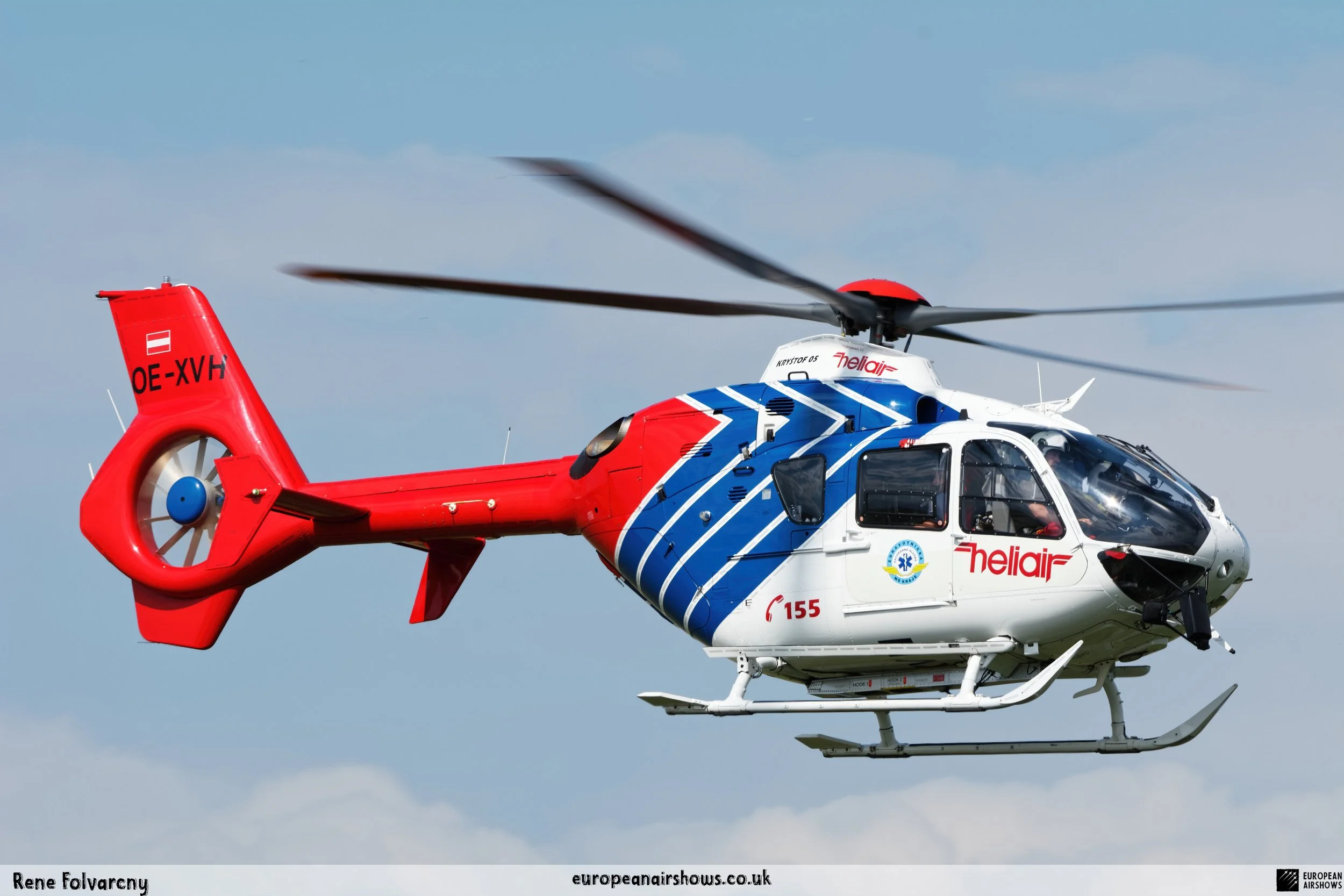 February 15 / Eurocopter EC135 first flight — European Airshows