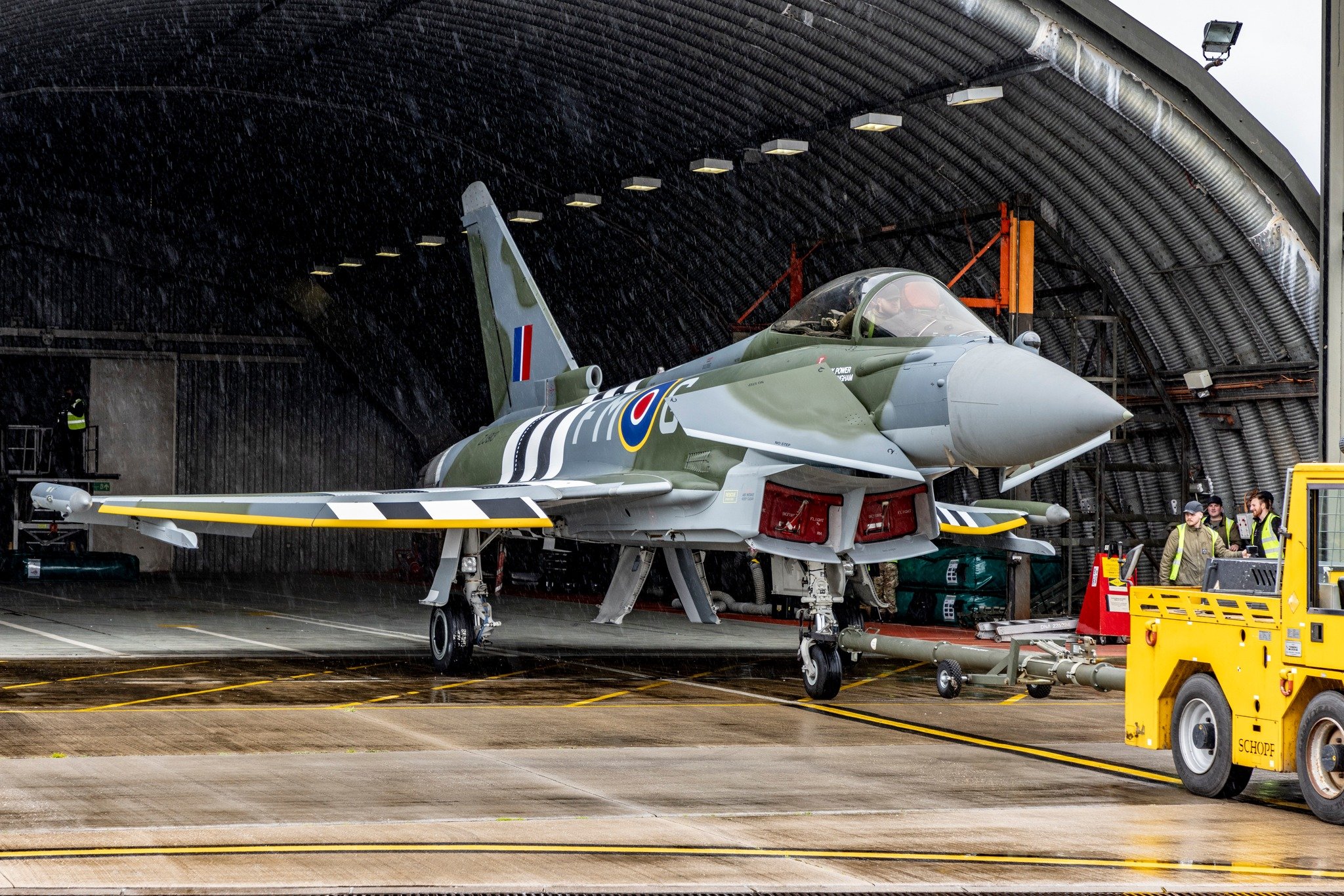 New livery for RAF's Typhoon display team for the 2024 season ...