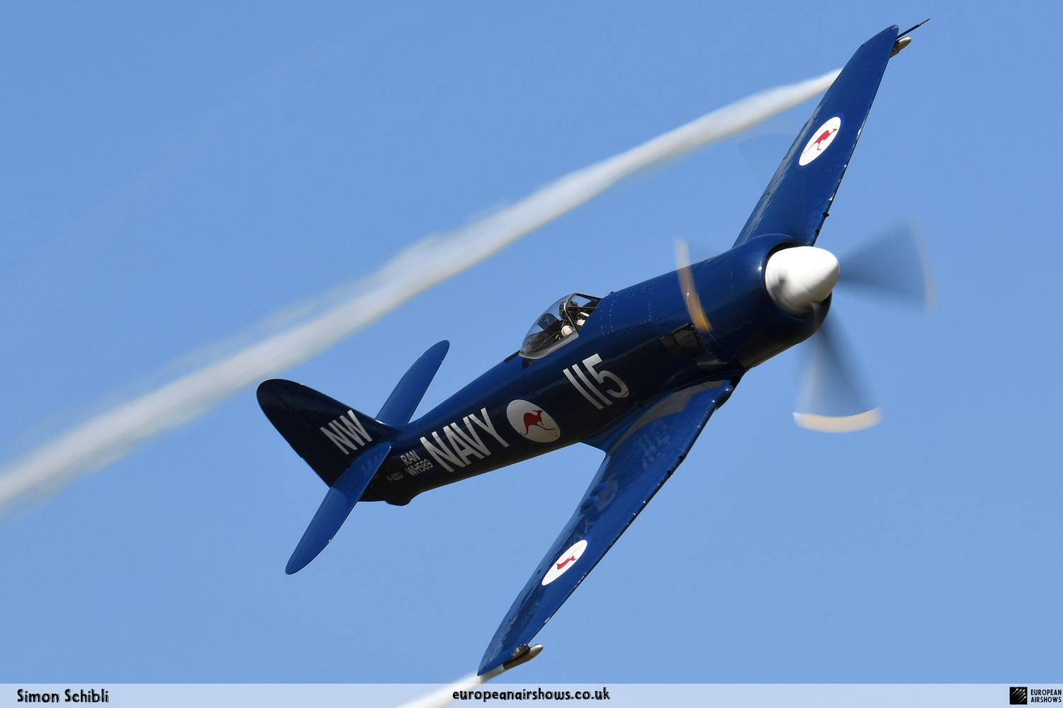 SEA FURY LEAVES FRANCE FOR CANADA — European Airshows