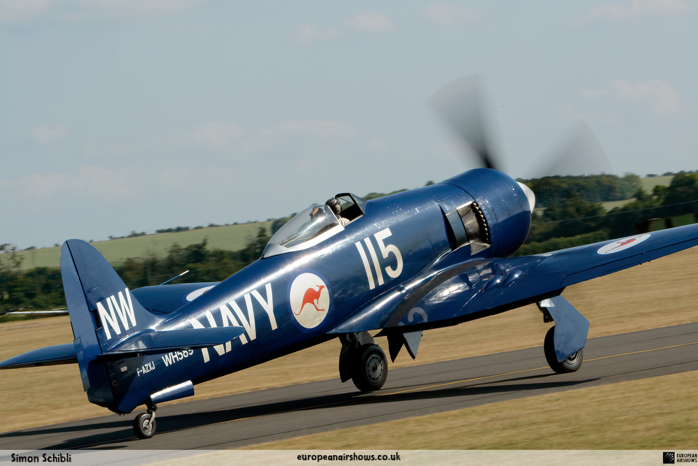 SEA FURY LEAVES FRANCE FOR CANADA — European Airshows