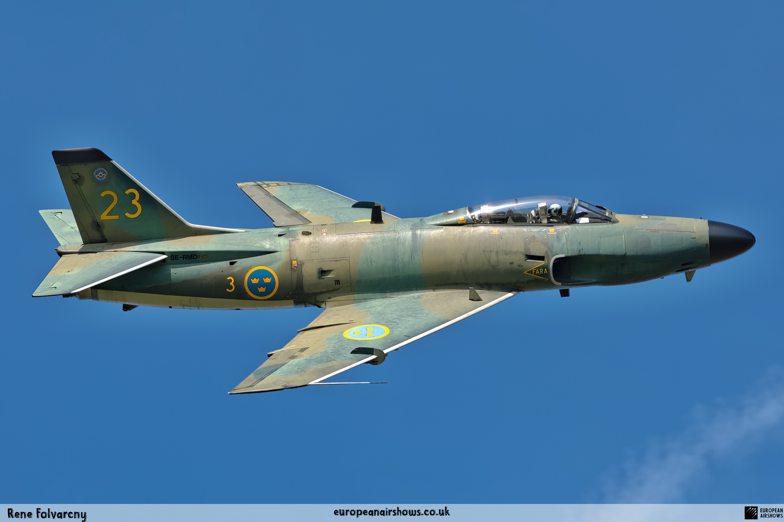 November 3 / Saab 32 Lansen first flight — European Airshows
