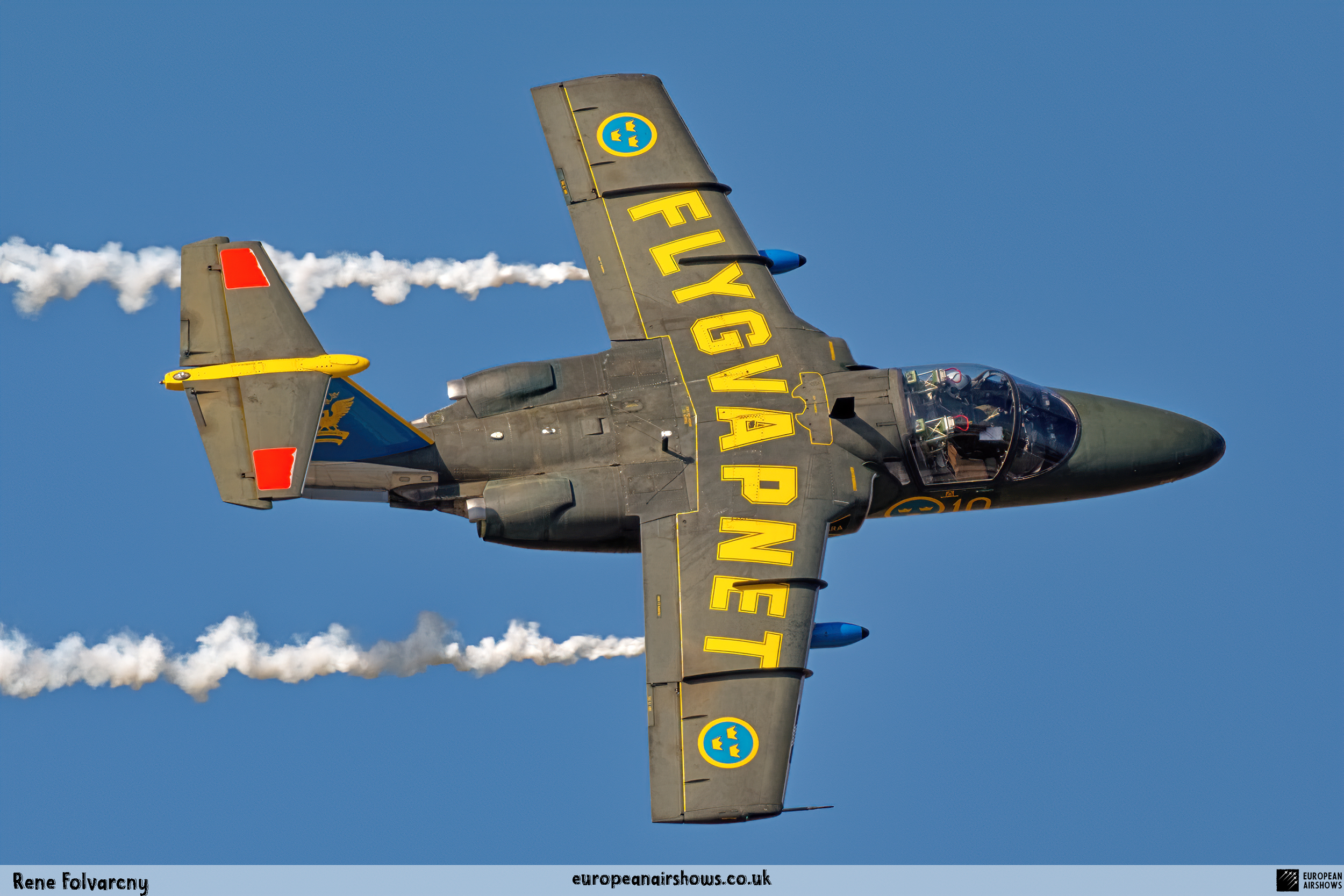 Swedish Air Force SK 60 Farewell Displays — European Airshows