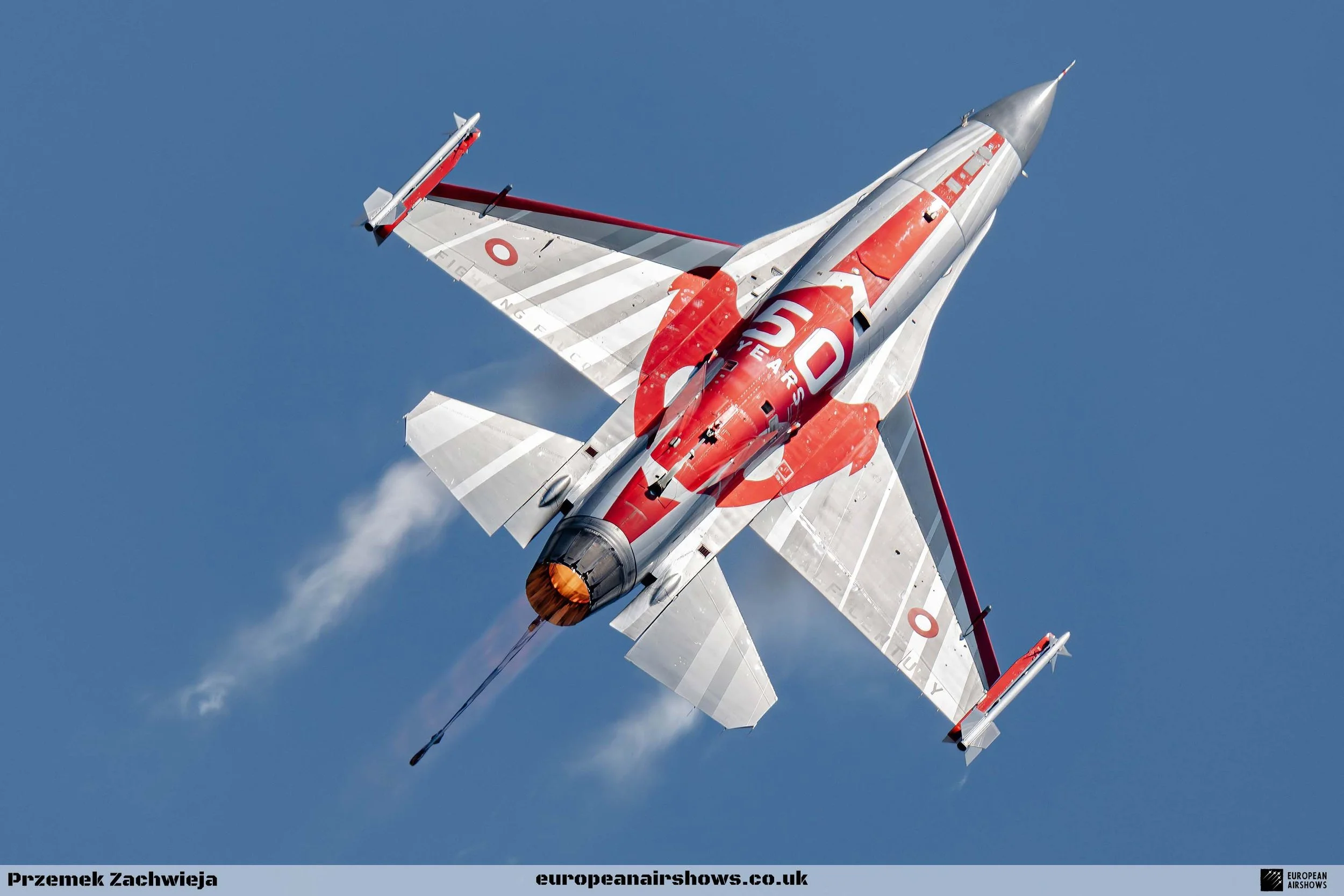 Royal Danish Air Force F-16 Solo Display Team to Display at RIAT 2025 ...