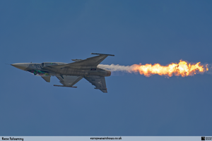Hungarian Air Force Gripen Solo Display — European Airshows
