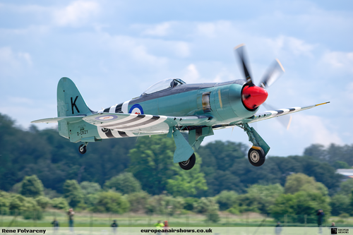 February 21 / Hawker Sea Fury first flight — European Airshows