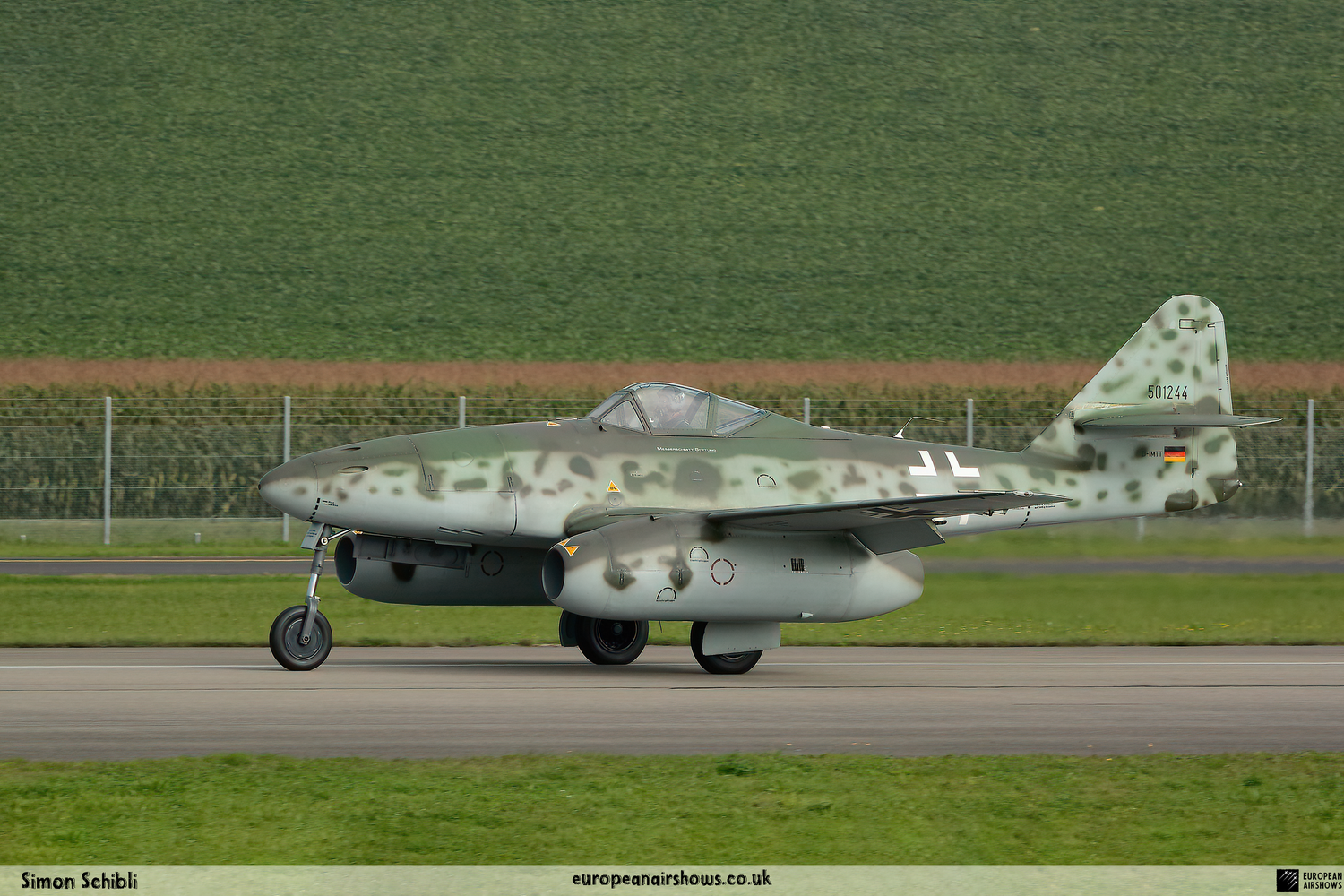 July 18 / Messerschmitt Me 262 first jet-powered flight — European Airshows