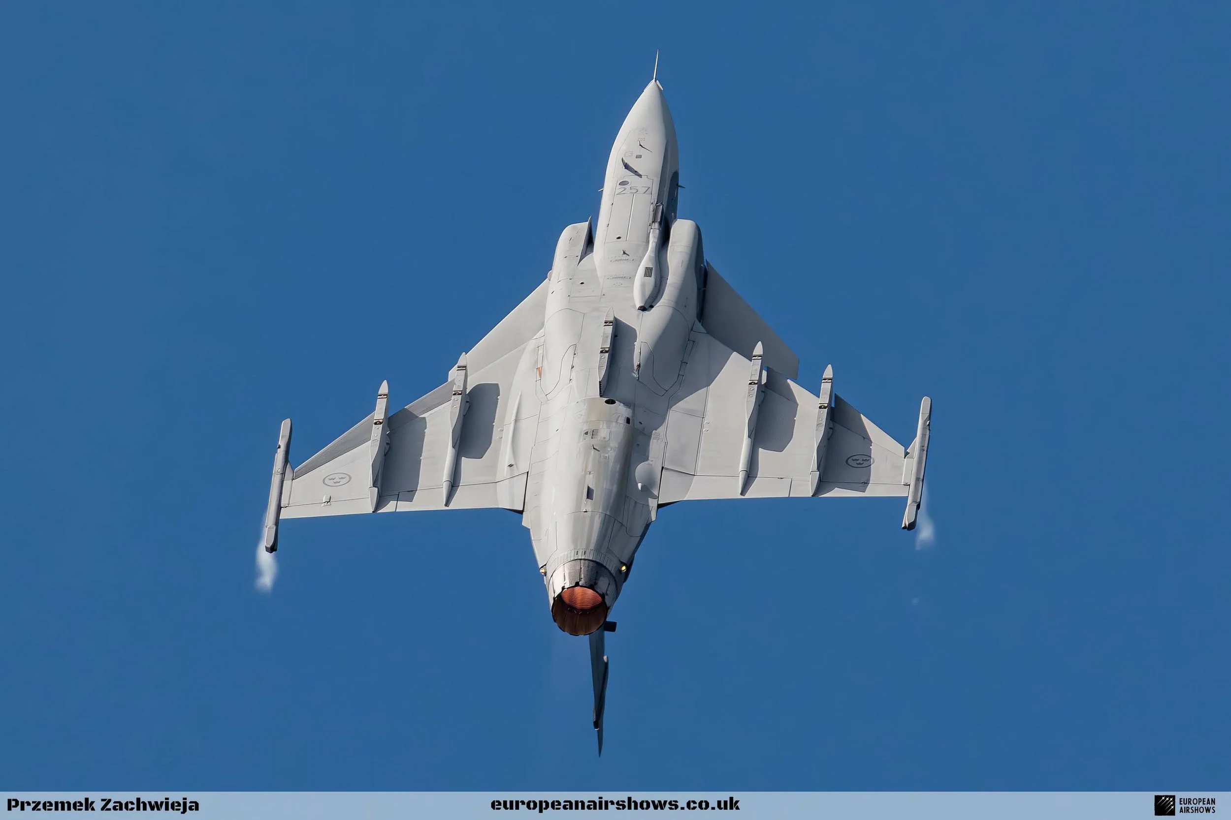 Swedish Air Force Gripen Solo Display | Saab JAS 39 Gripen | European ...