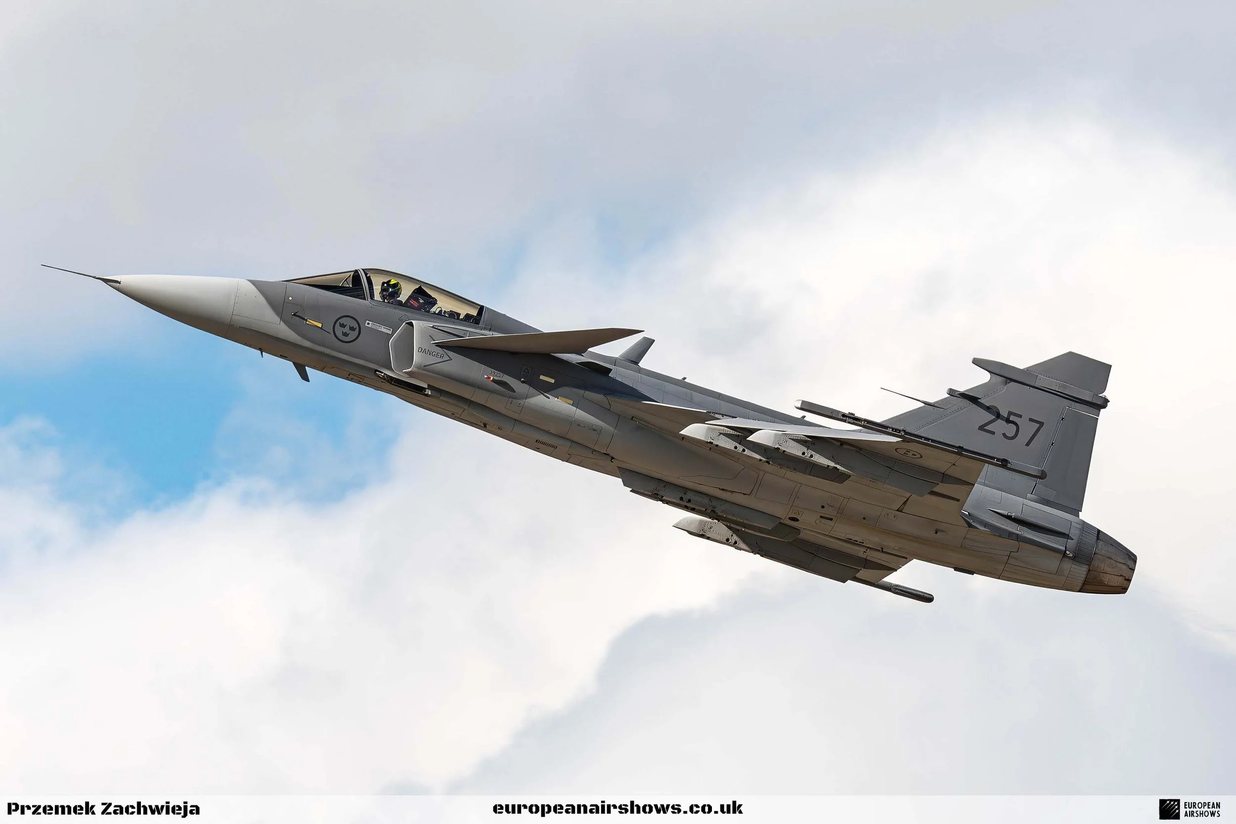 Swedish Air Force Gripen Solo Display | Saab JAS 39 Gripen | European ...