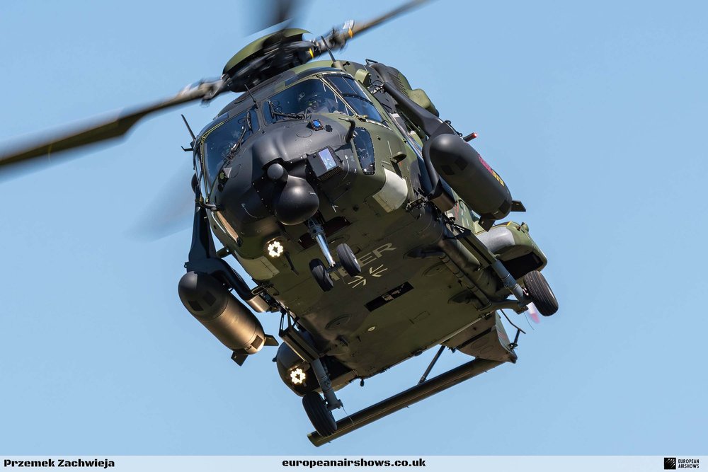 German Army NH90 Display Team — European Airshows