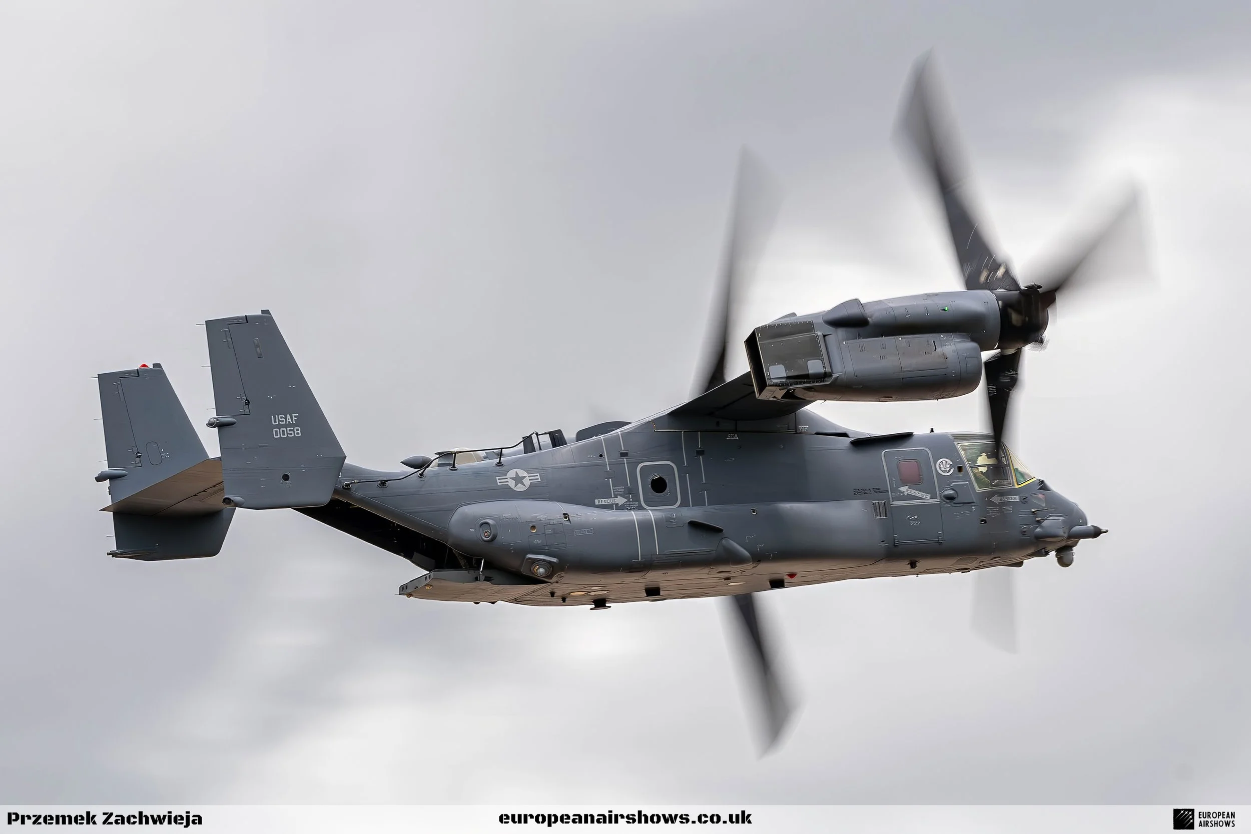 March 19 / V-22 Osprey First Flight — European Airshows
