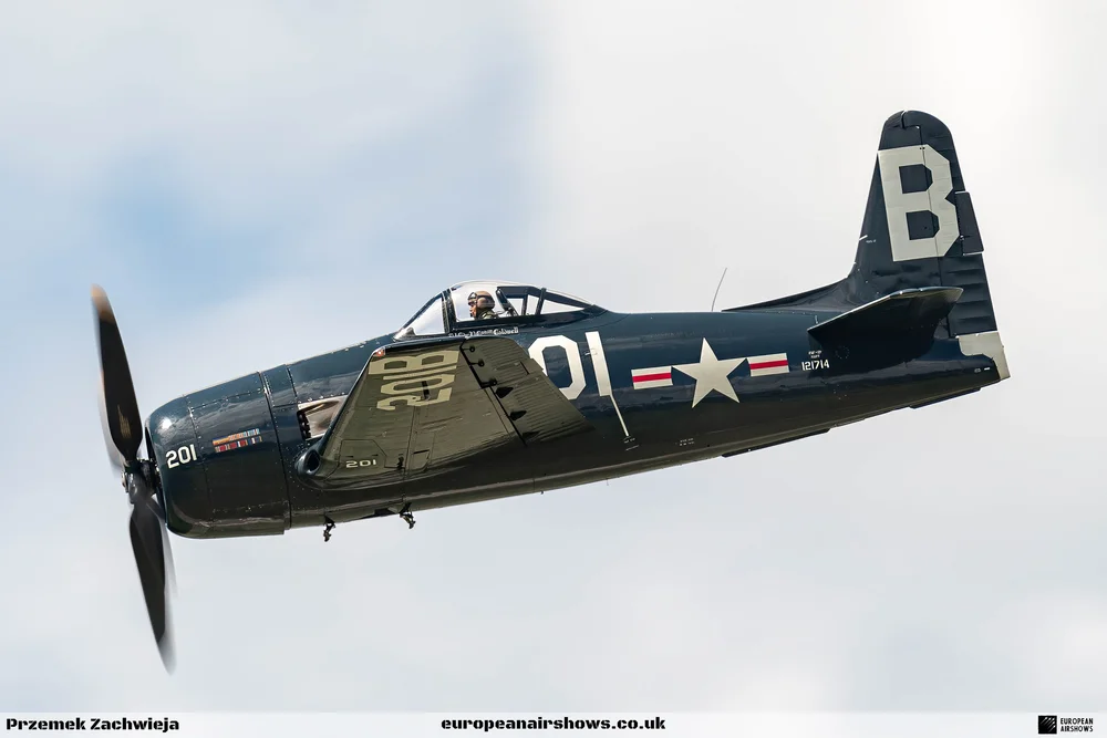 August 21 / Grumman F8F Bearcat first flight — European Airshows