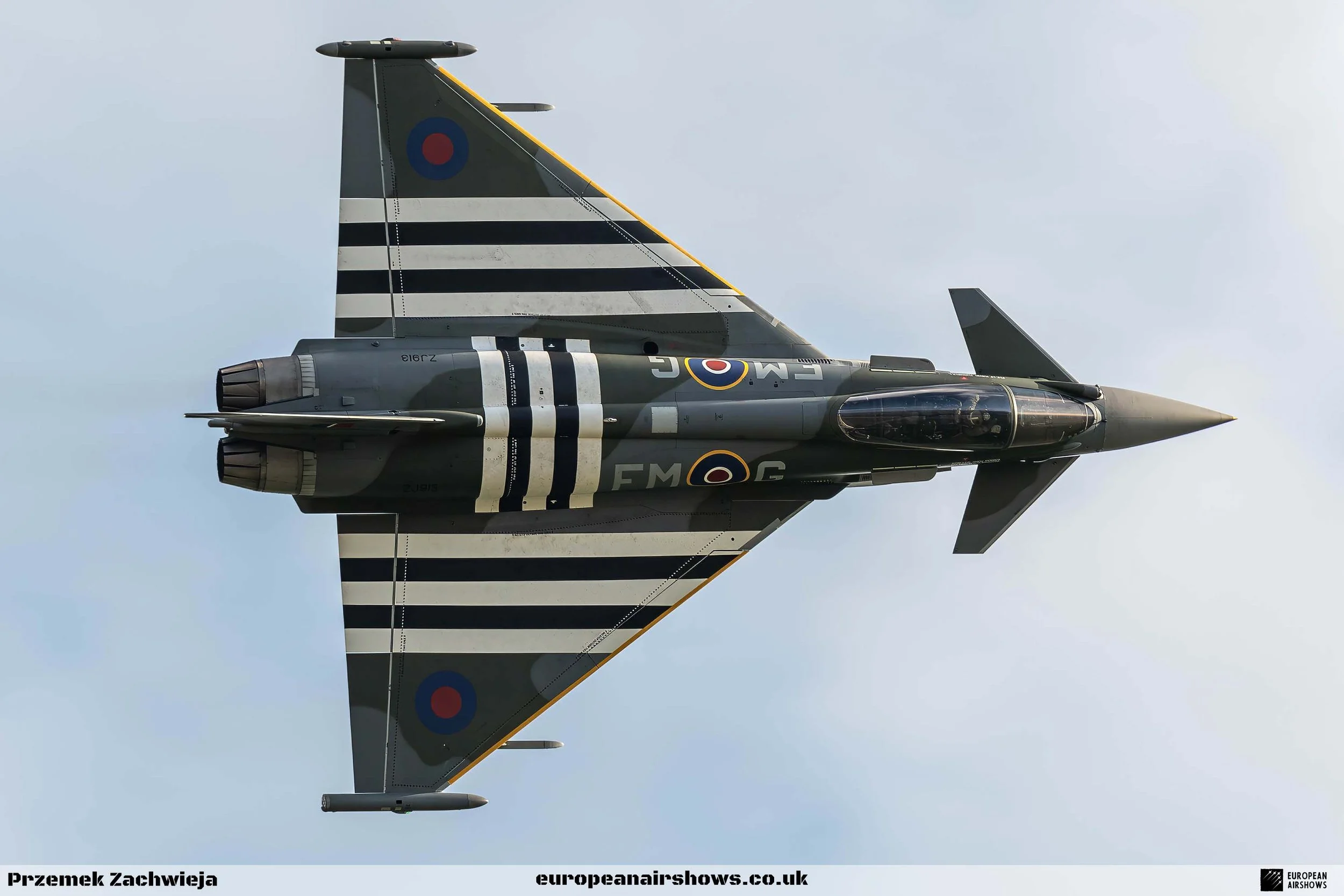 RAF Typhoon Display Team Bids Farewell to ‘Moggy’ — European Airshows