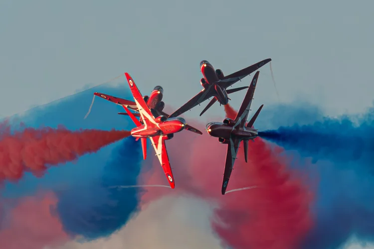 Red Arrows | BAE Systems Hawk T1 | European Airshows — European Airshows