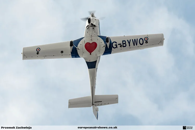 RAF Tutor Display Team | Grob Tutor T1 | European Airshows — European ...