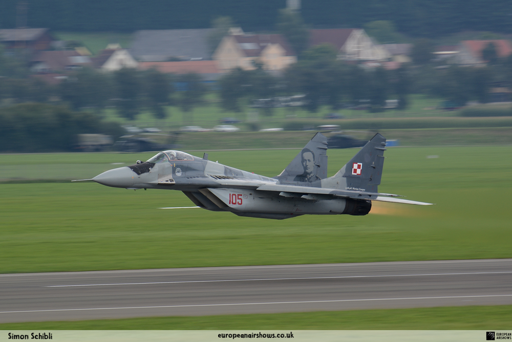 POLISH AIR FORCE MIG-29S HAVE STARTED LEAVING MINSK MAZOWIECKI AIR BASE ...