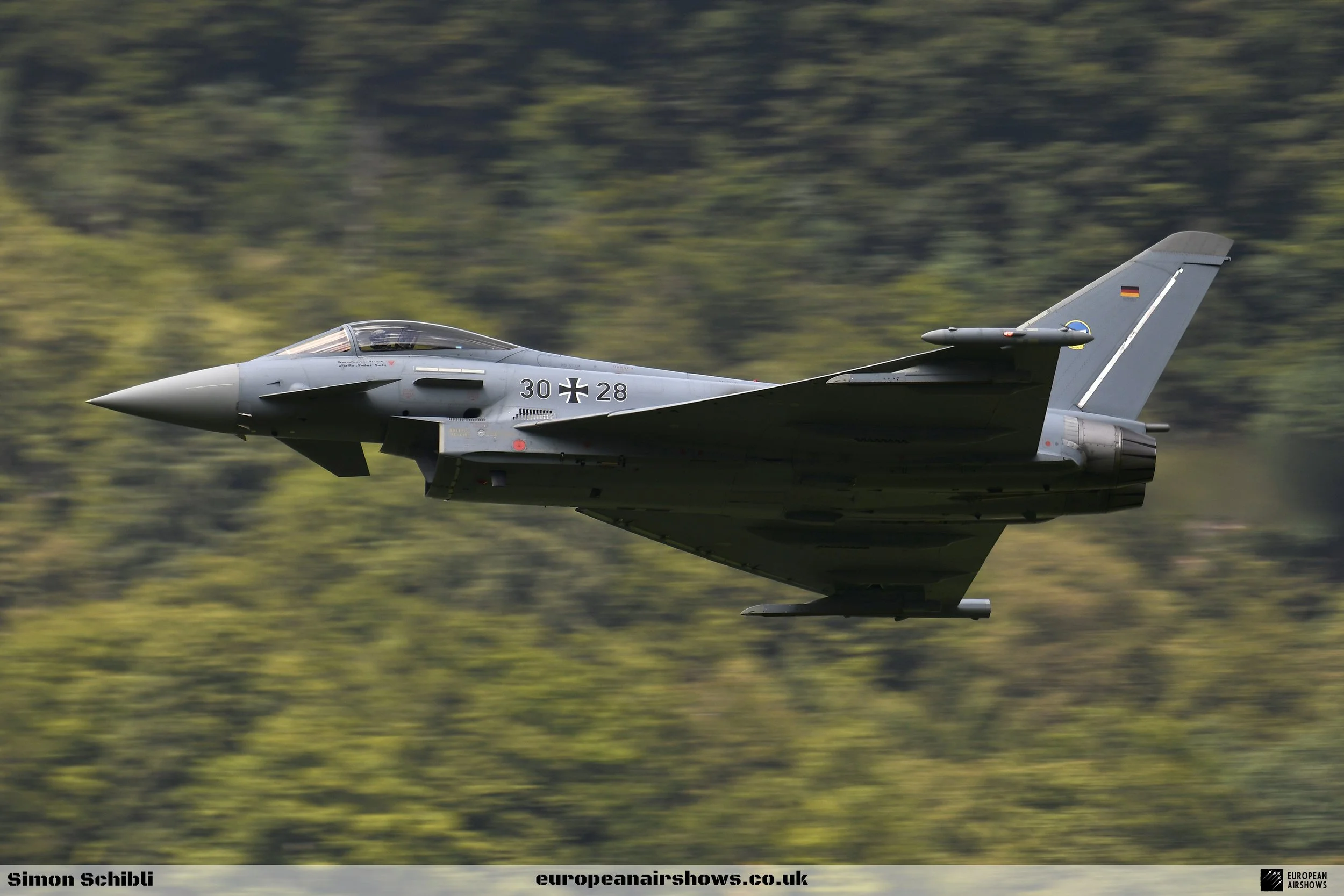 German Air Force Eurofighter Solo Display | Eurofighter Typhoon ...