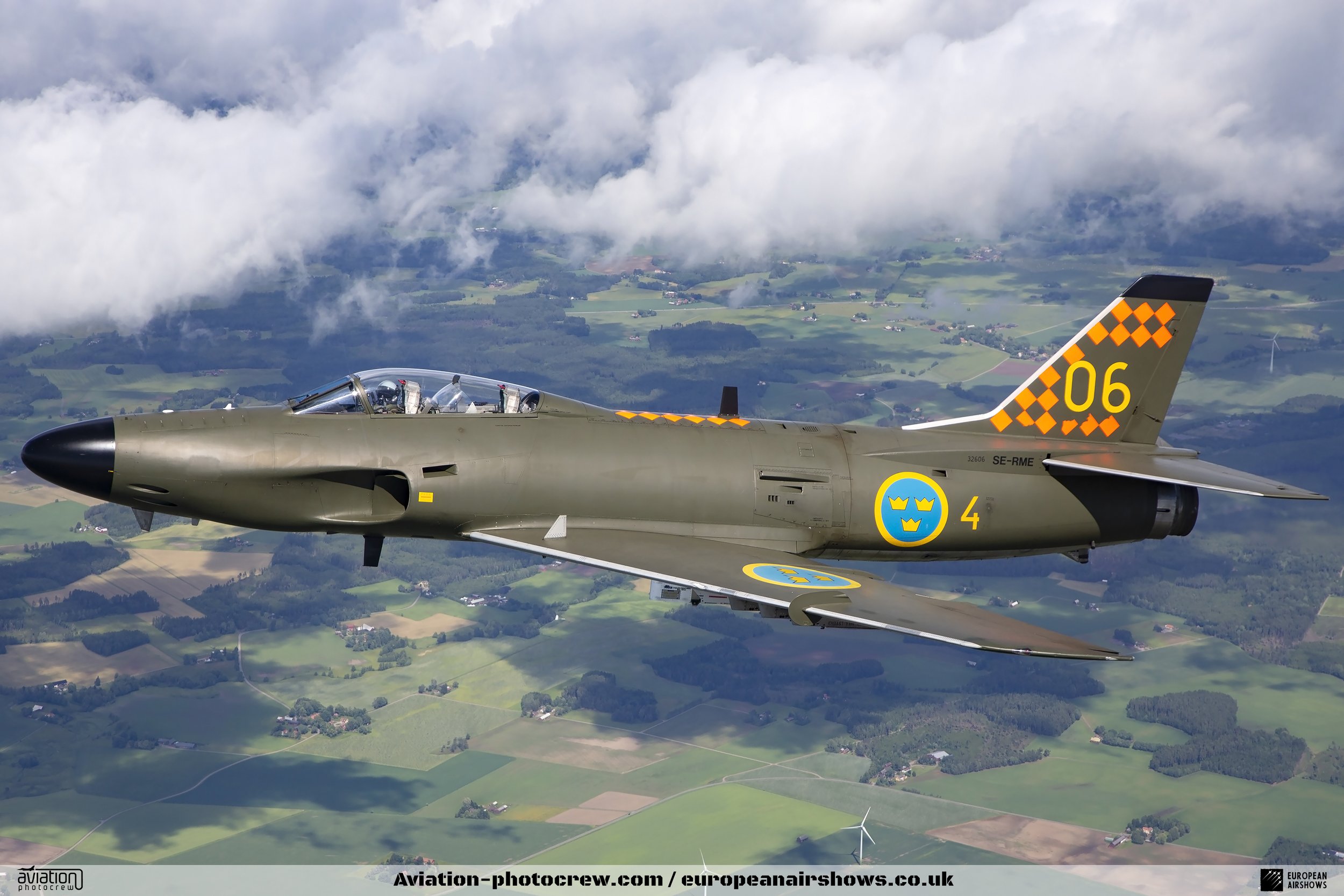 Swedish Air Force Historic Flight to Showcase Rare Saab Aircraft at ...