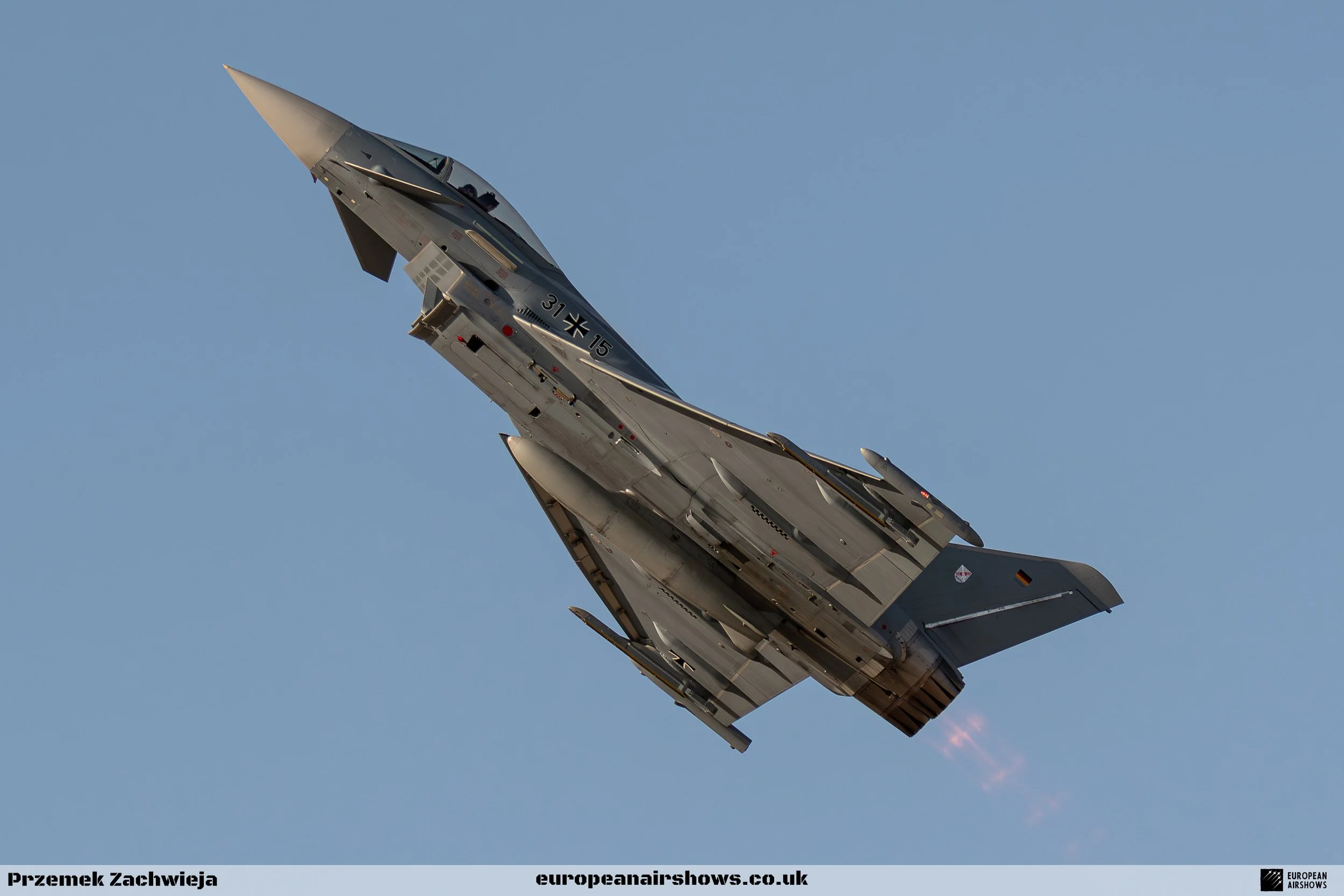 German Air Force Eurofighter Solo Display | Eurofighter Typhoon ...