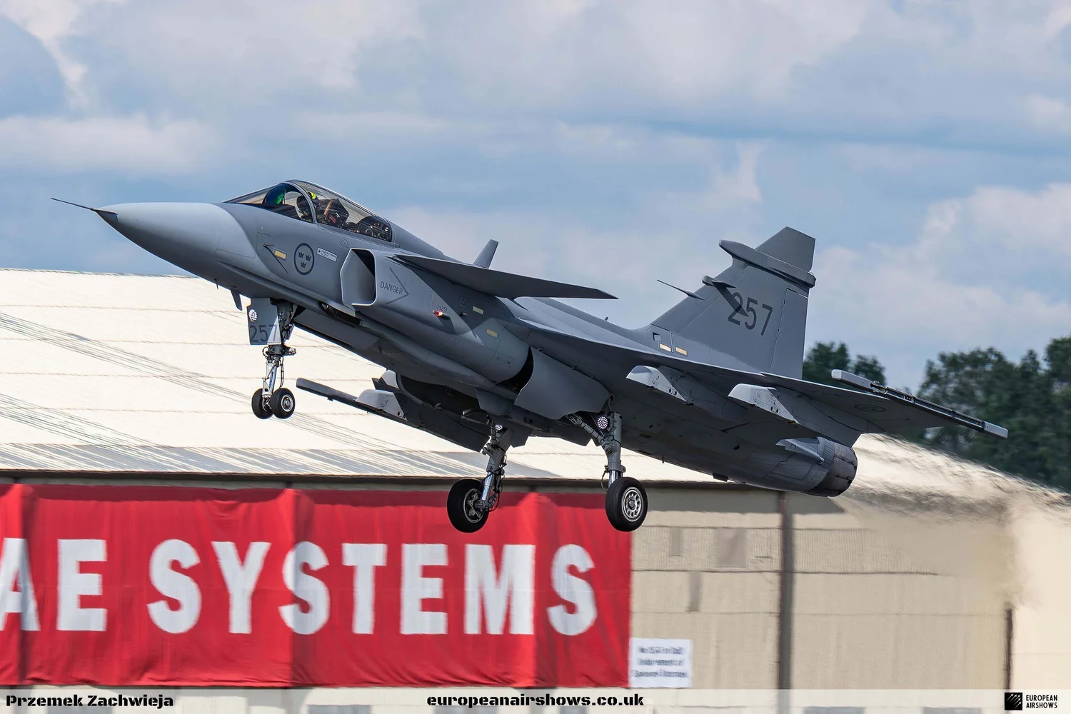 Swedish Air Force Gripen Solo Display | Saab JAS 39 Gripen | European ...
