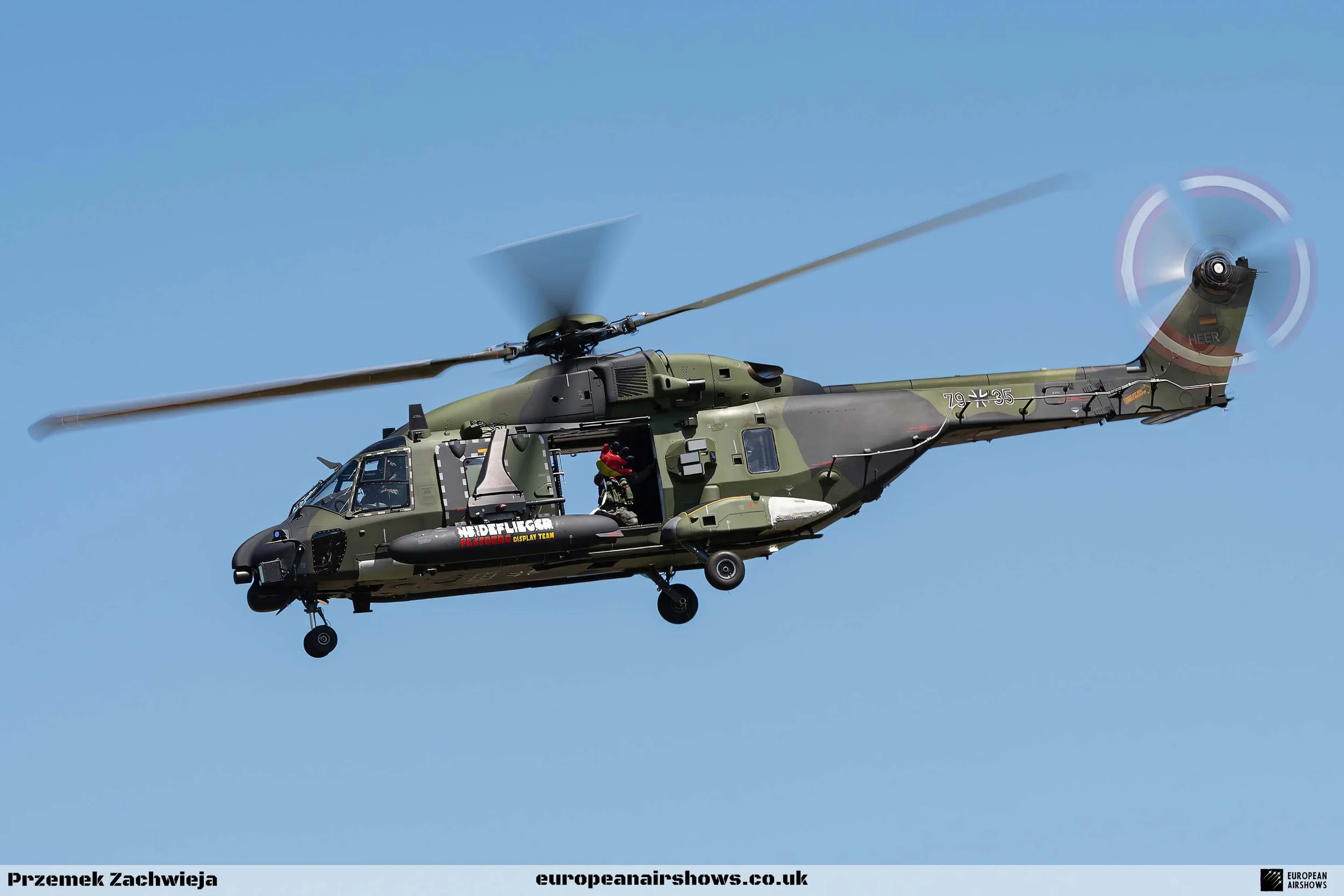German Army NH90 Display Team — European Airshows