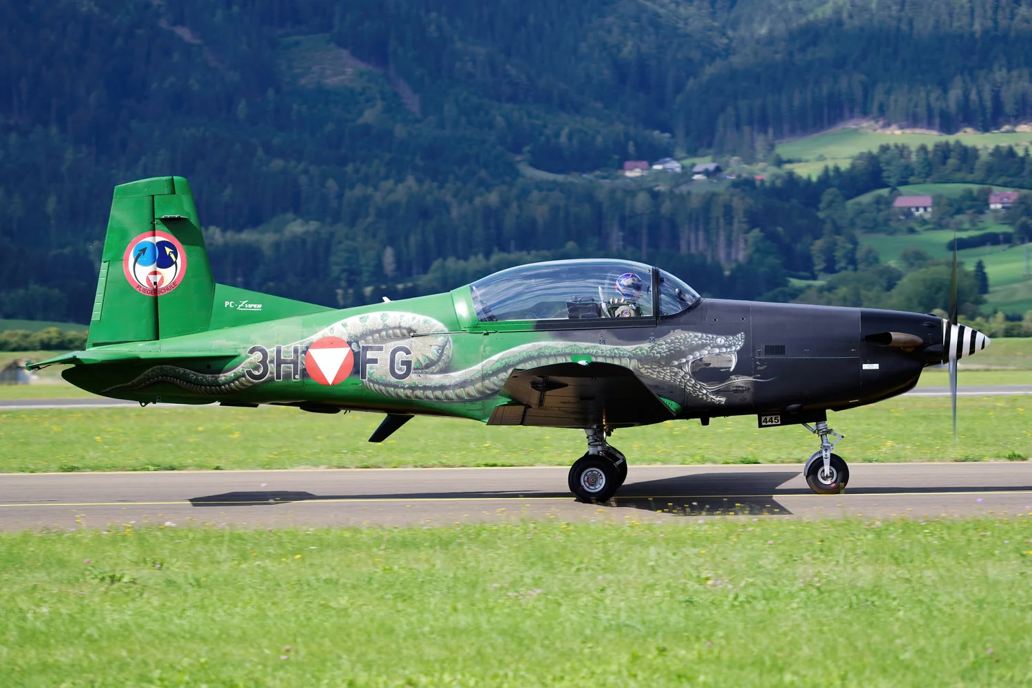 Austrian Air Force PC-7 Solo Display — European Airshows