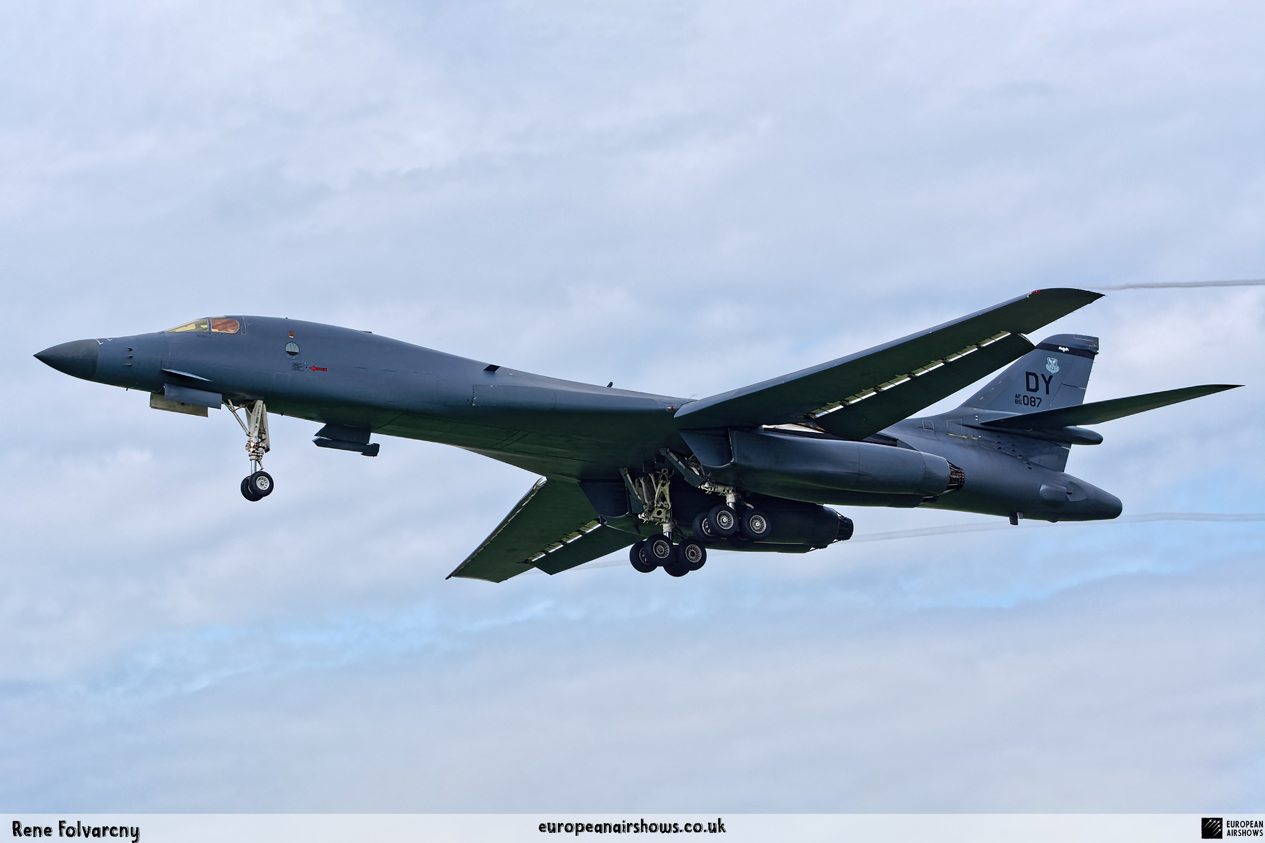 December 23 / Rockwell B-1 Lancer first flight — European Airshows