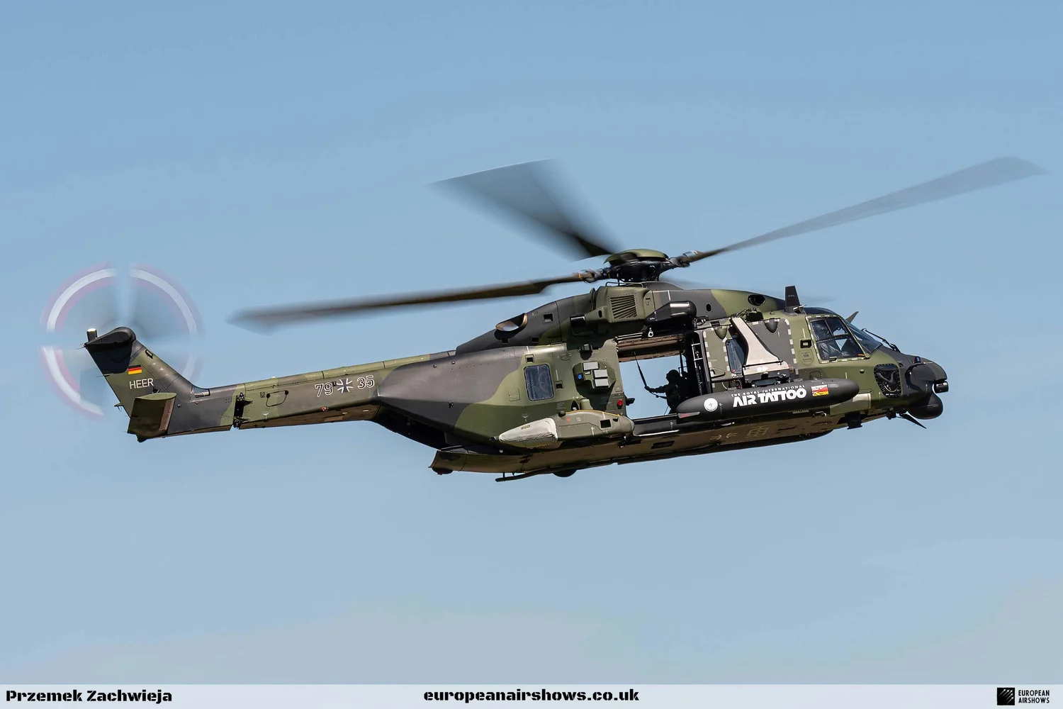 German Army NH90 Display Team — European Airshows