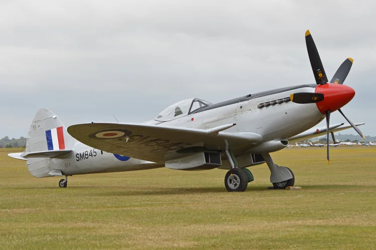 Spitfire Crash Lands in Germany — European Airshows