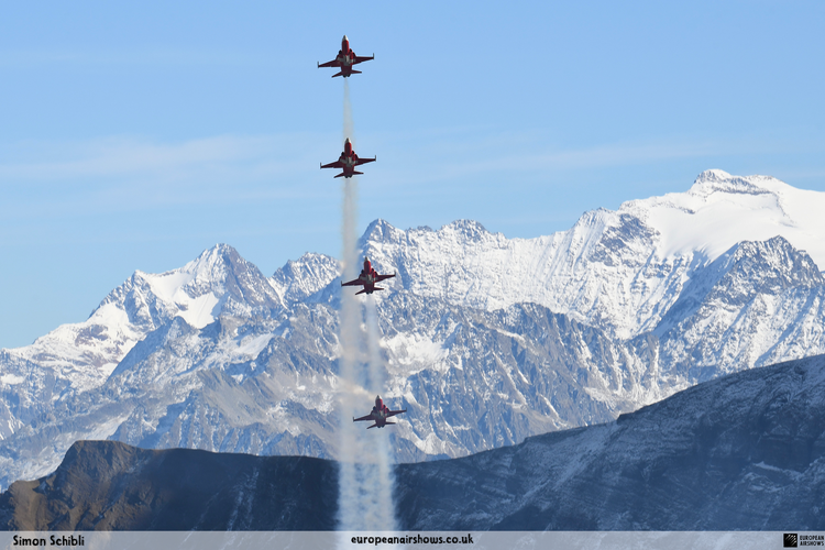 Patrouille Suisse to Fly Until 2027; Other Swiss Air Force Display ...