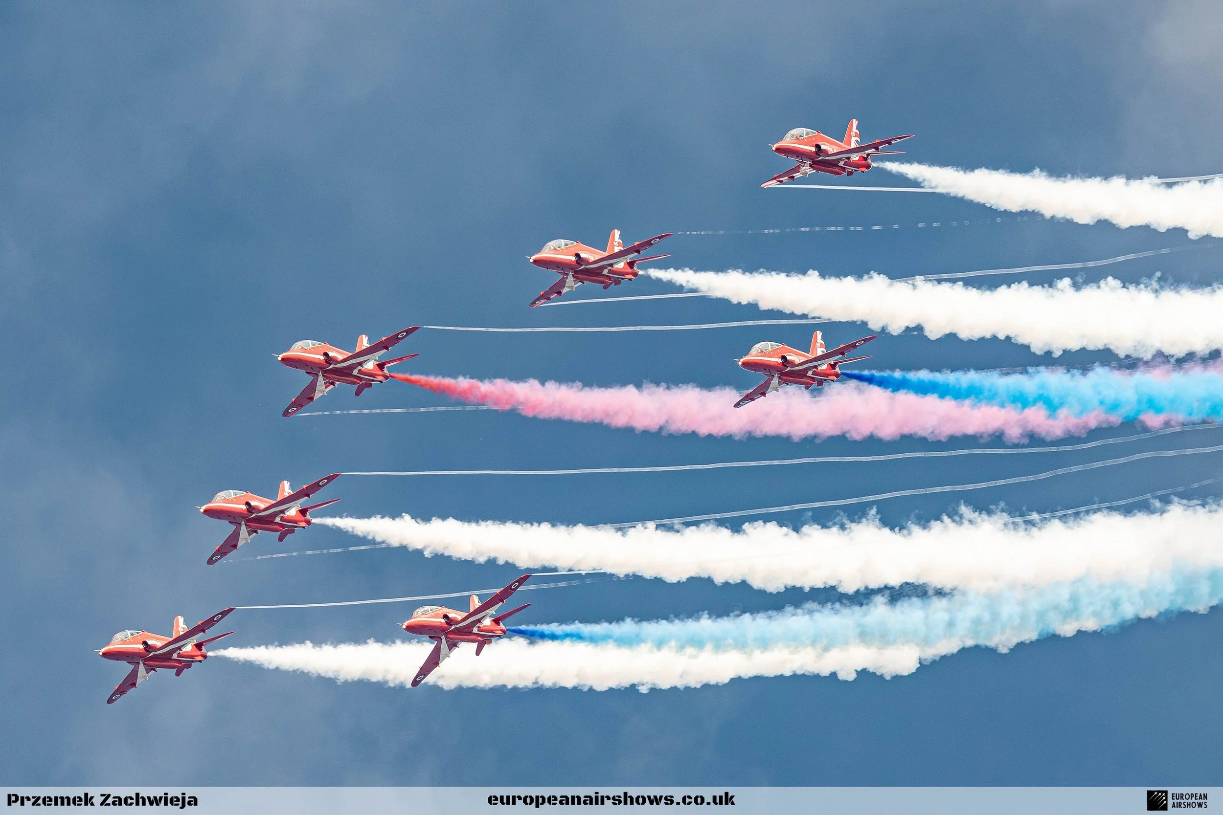 Red Arrows | BAE Systems Hawk T1 | European Airshows — European Airshows