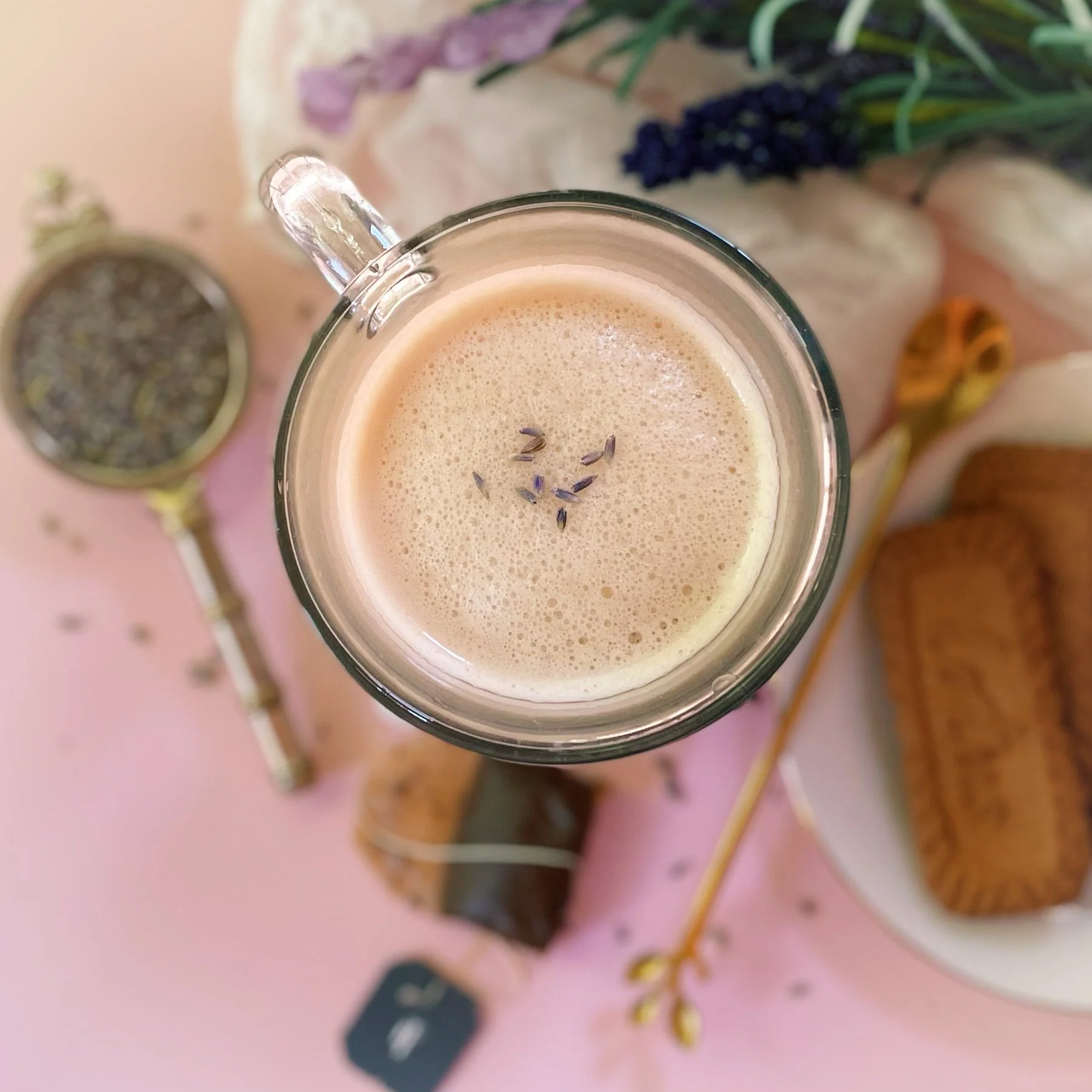 Lavender London Fog Latte — Inspiration Apron